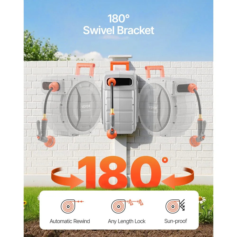 Retractable Hose Reel — Smarter Watering, Safer Living, Effortless Org ...