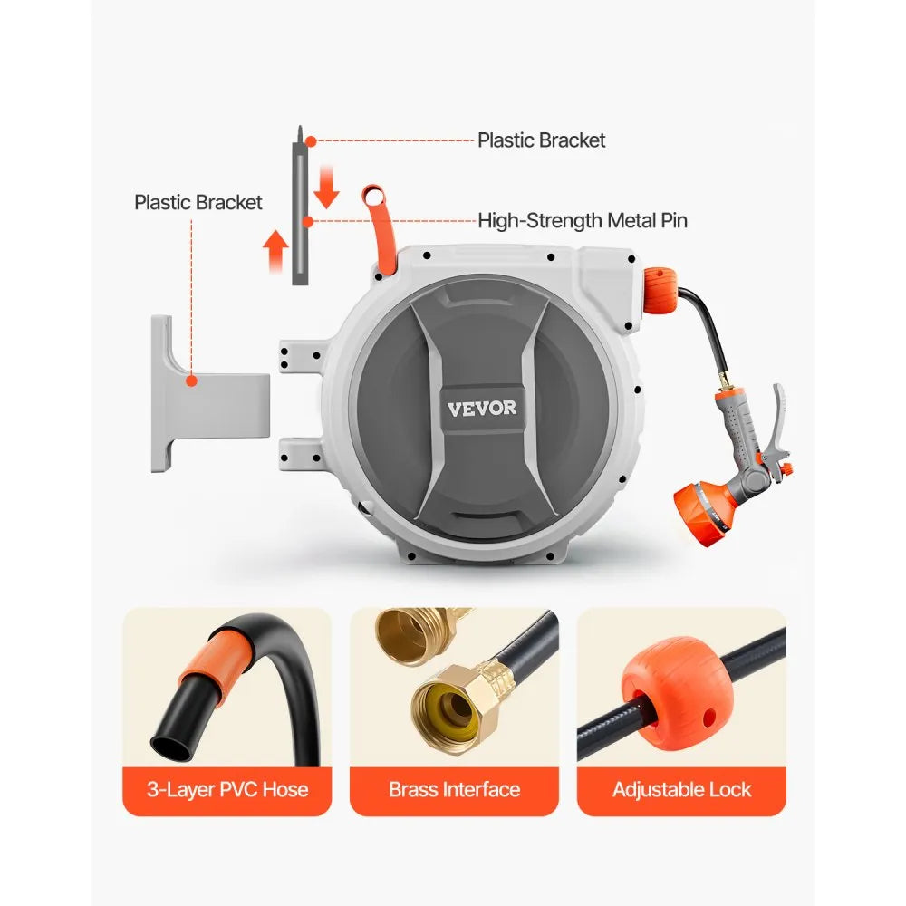 Retractable Hose Reel — Smarter Watering, Safer Living, Effortless Org ...